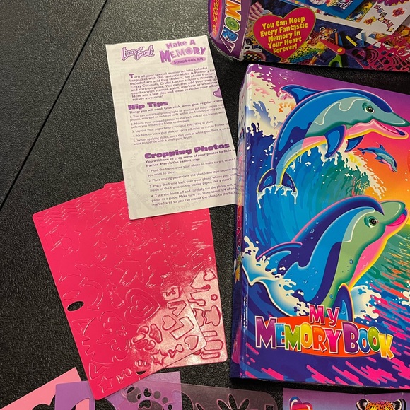 Lisa Frank | Office | 98s Lisa Frank Memory Scrapbook Kit | Poshmark
